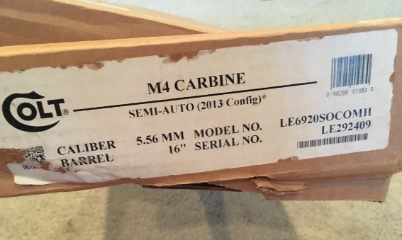 LE6920 SOCOM II (2013) – The Colt AR-15 Resource