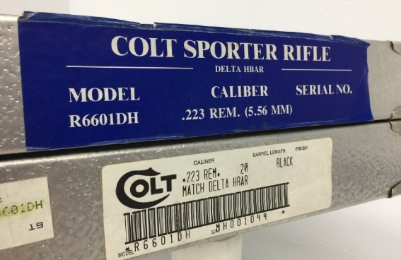 R6601DH Match Delta HBAR – The Colt AR-15 Resource