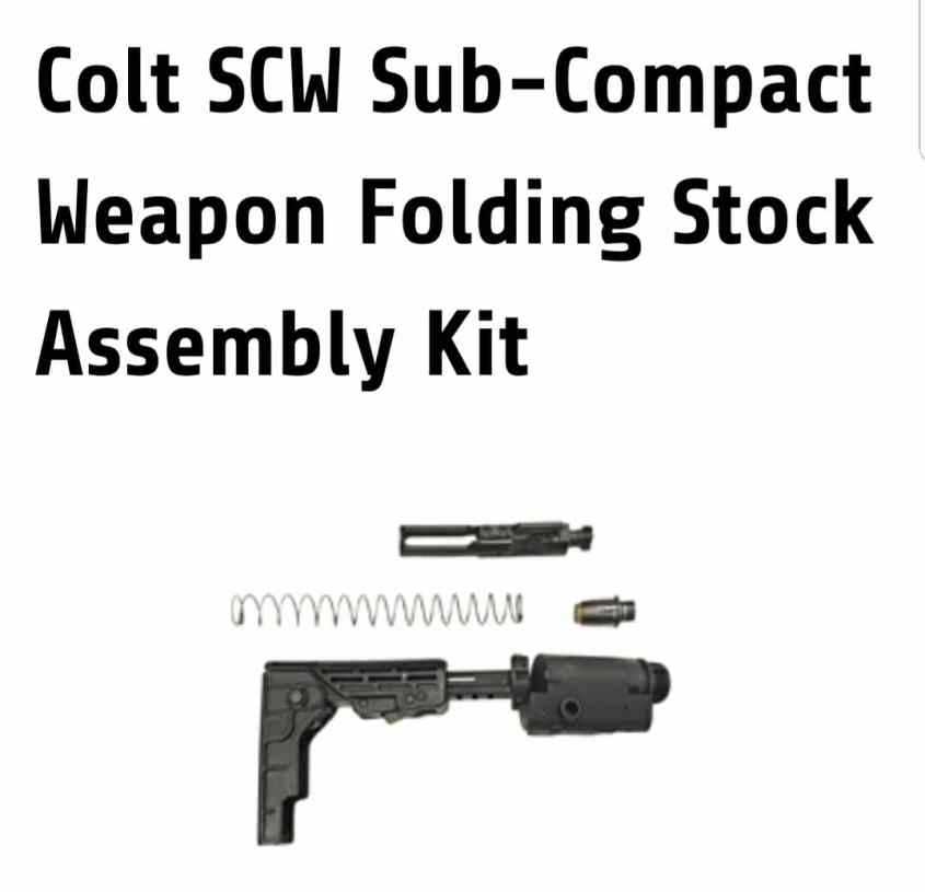 Sub-Compact Weapon (SCW) Stock – The Colt AR-15 Resource