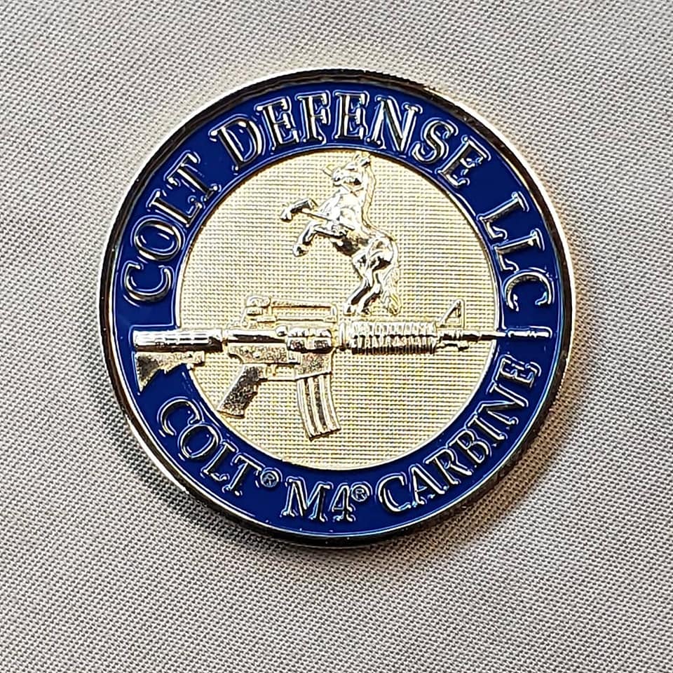 Colt Defense LLC M4 Carbine Coin – The Colt AR-15 Resource