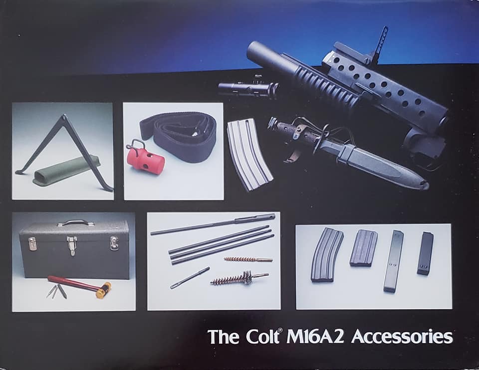 1988 Colt Industries M16A2 Accessory Advertising One-Sheet – The Colt ...
