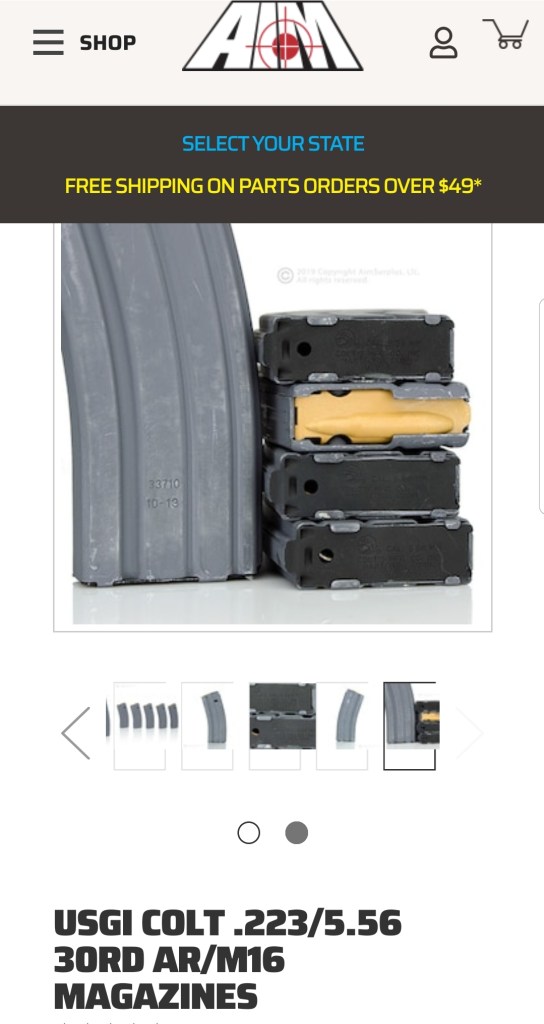 Colt 30-Round GI Magazines at Aim Surplus – The Colt AR-15 Resource
