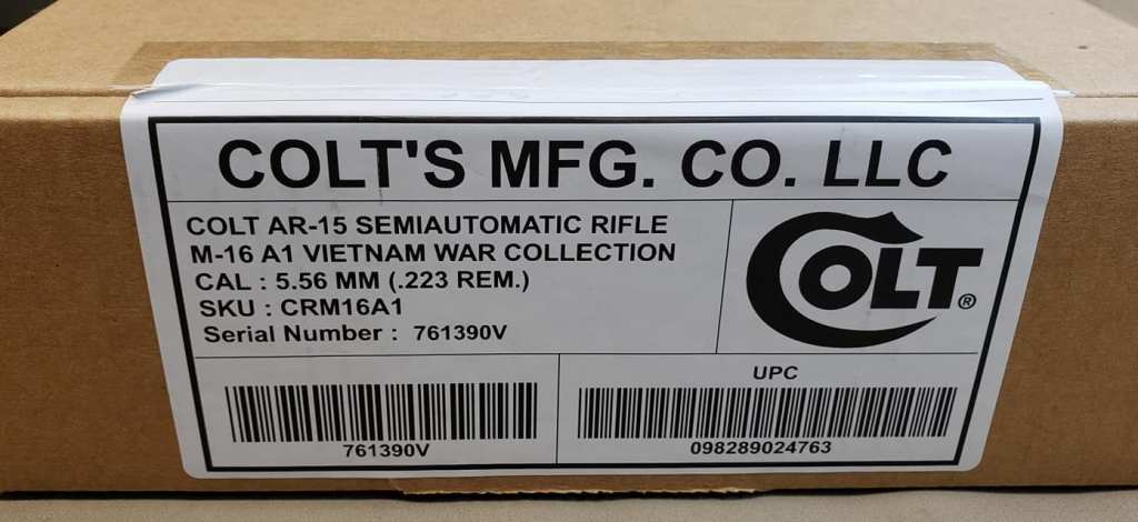 Colt M16A1 Reissue CRM16A1 – The Colt AR-15 Resource