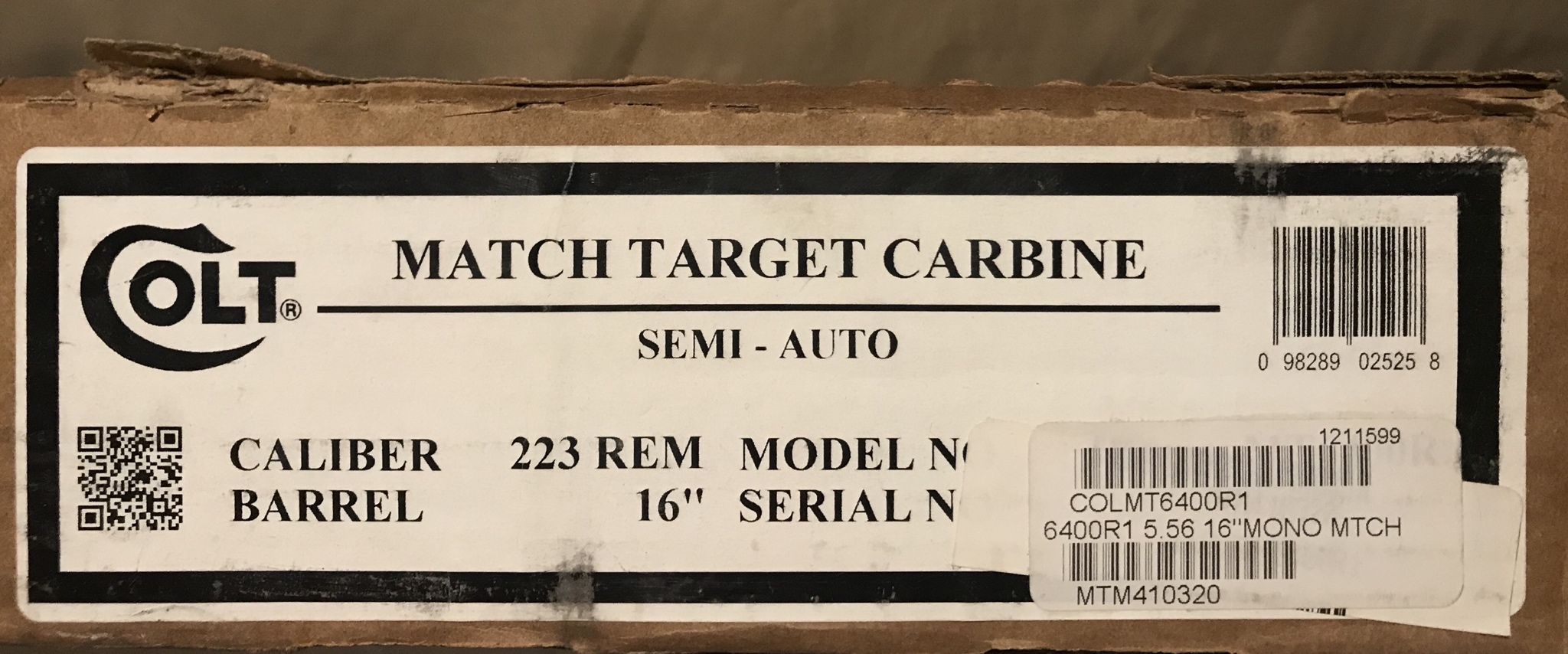 MT6400R1 – The Colt AR-15 Resource