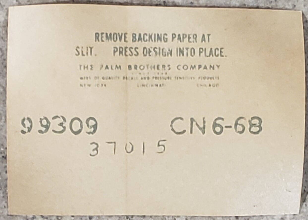 1968 Colts Firearms Factory Sticker – The Colt AR-15 Resource