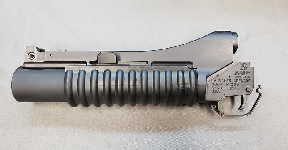 Colt M203 37mm Grenade Launcher – The Colt AR-15 Resource
