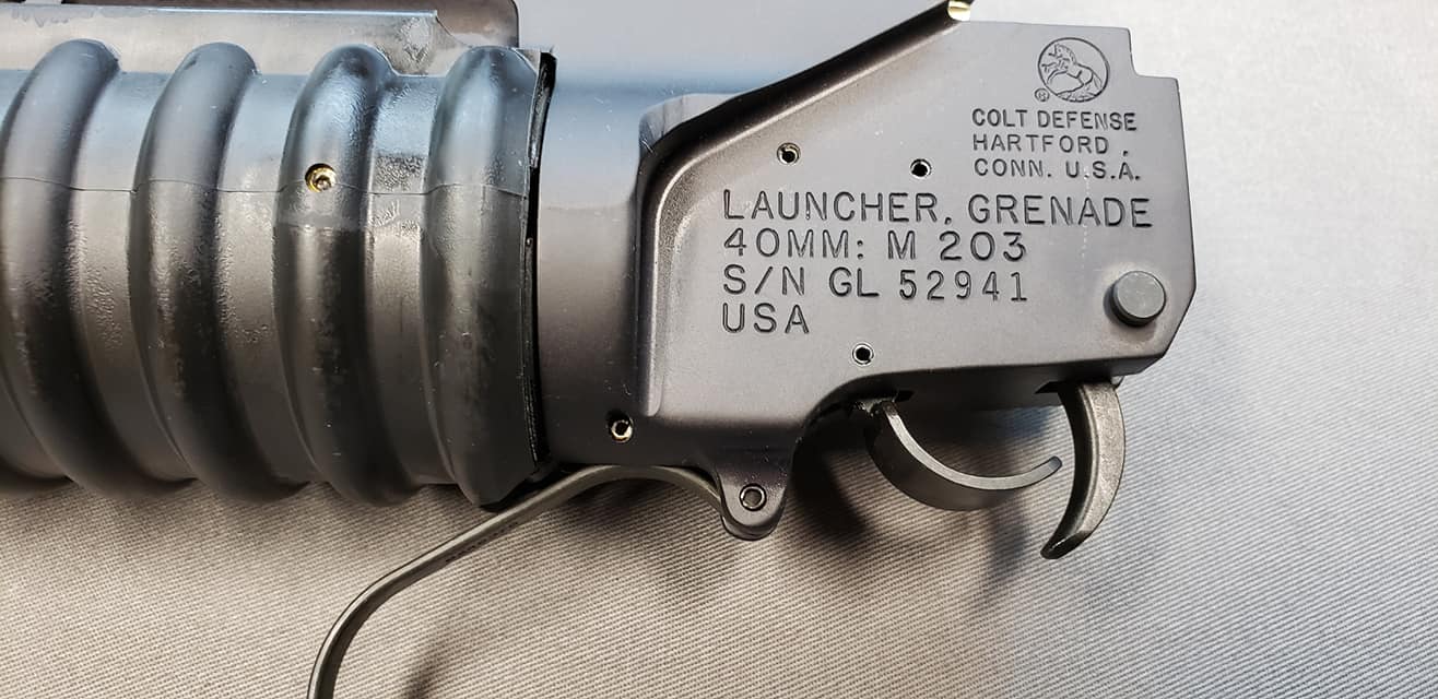 Colt M203 Grenade Launcher – The Colt AR-15 Resource