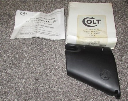 Colt Sporter Cheekpiece PN: CA10026 – The Colt AR-15 Resource
