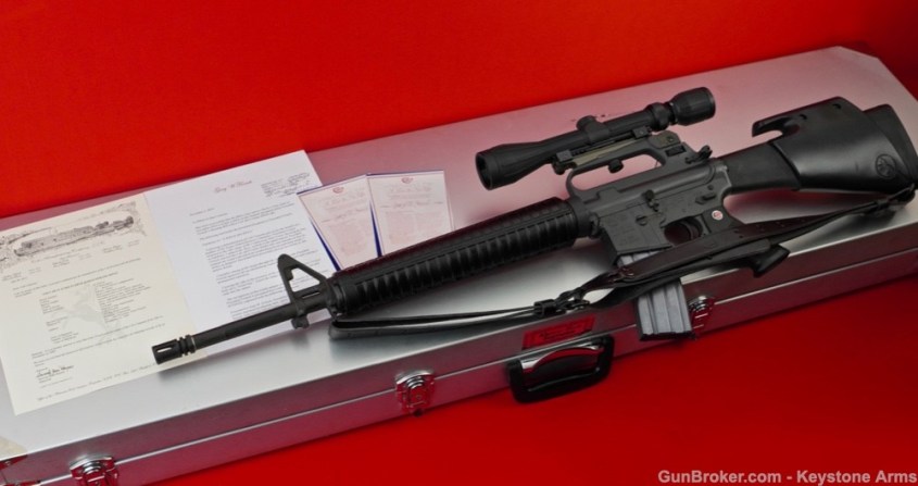 Colt President Gary French AR-15A2 Delta HBAR – The Colt AR-15 Resource