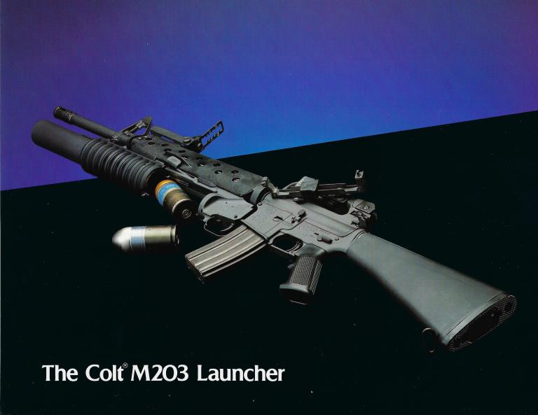 1988 Colt M203 Grenade Launcher – The Colt AR-15 Resource