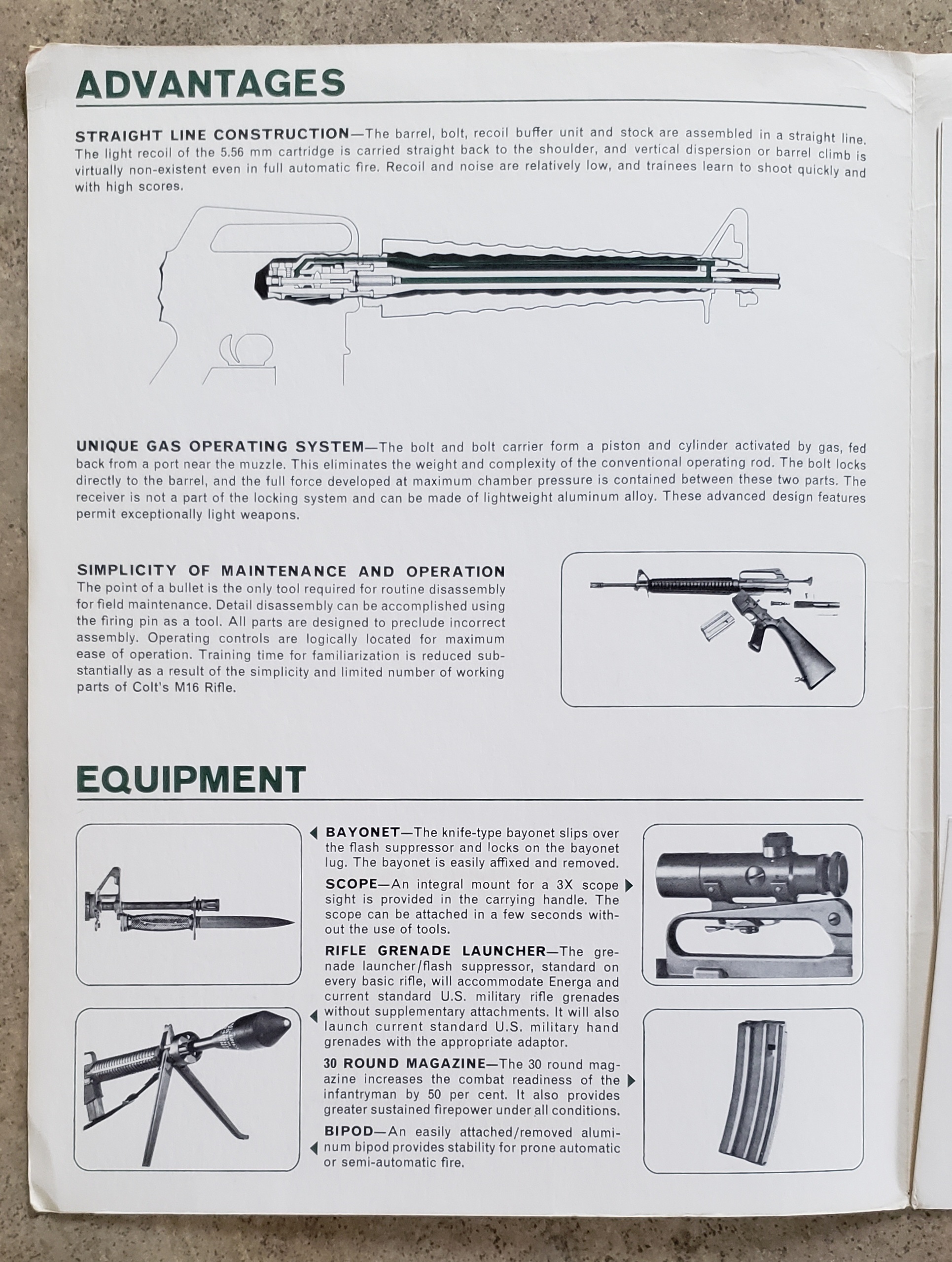 1966 ‘Colt Military Weapons’ Promotional Folder – The Colt AR-15 Resource