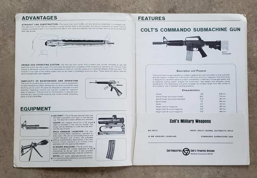 1966 Colt’s Military Weapons – The Colt AR-15 Resource
