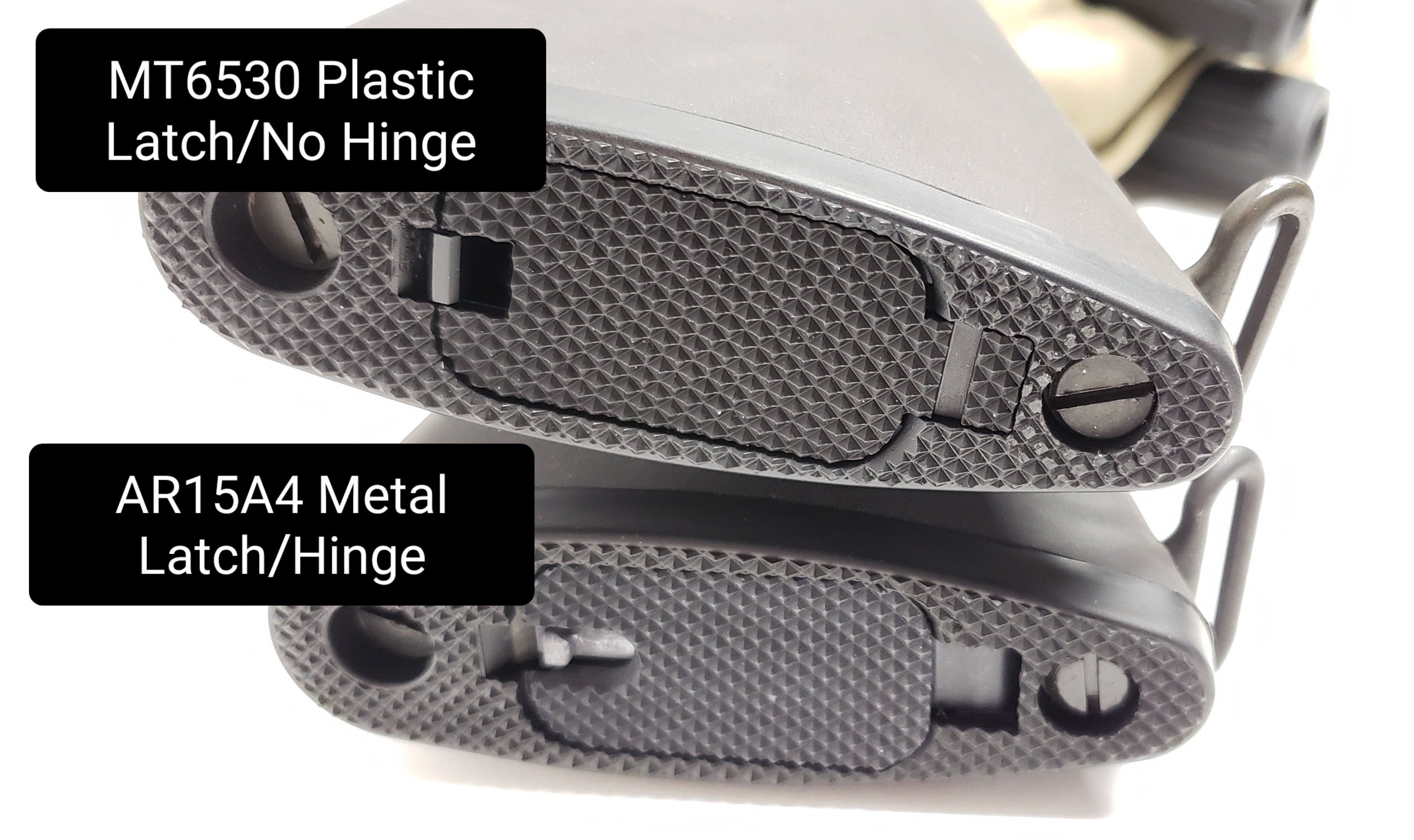 Colt A2 Stock Storage Door Variations – The Colt AR-15 Resource