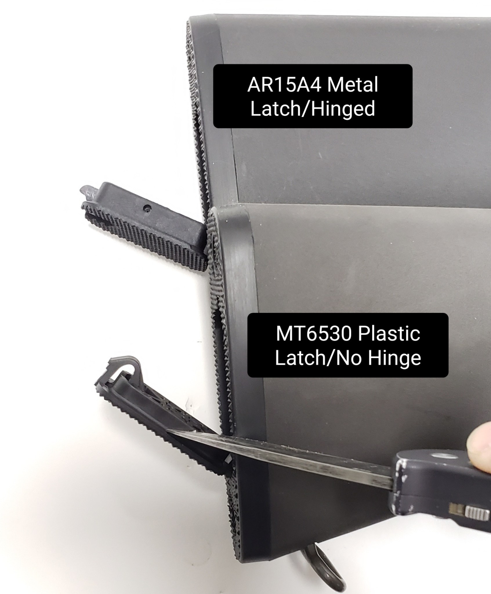 Colt A2 Stock Storage Door Variations – The Colt AR-15 Resource