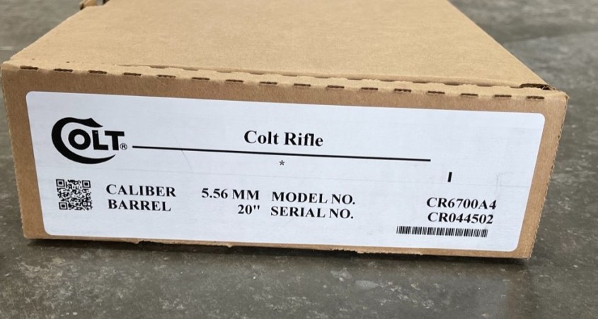CR6700A4 Rifle – The Colt AR-15 Resource