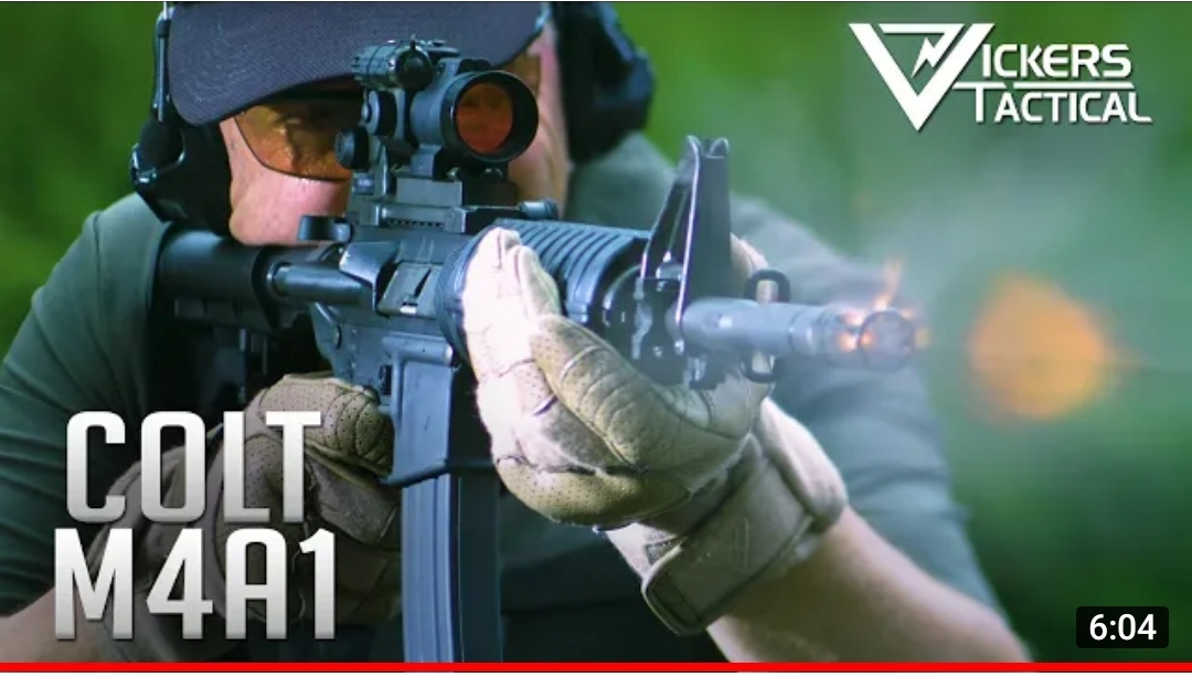 Colt M4A1 Carbine Video by Vickers Tactical – The Colt AR-15 Resource