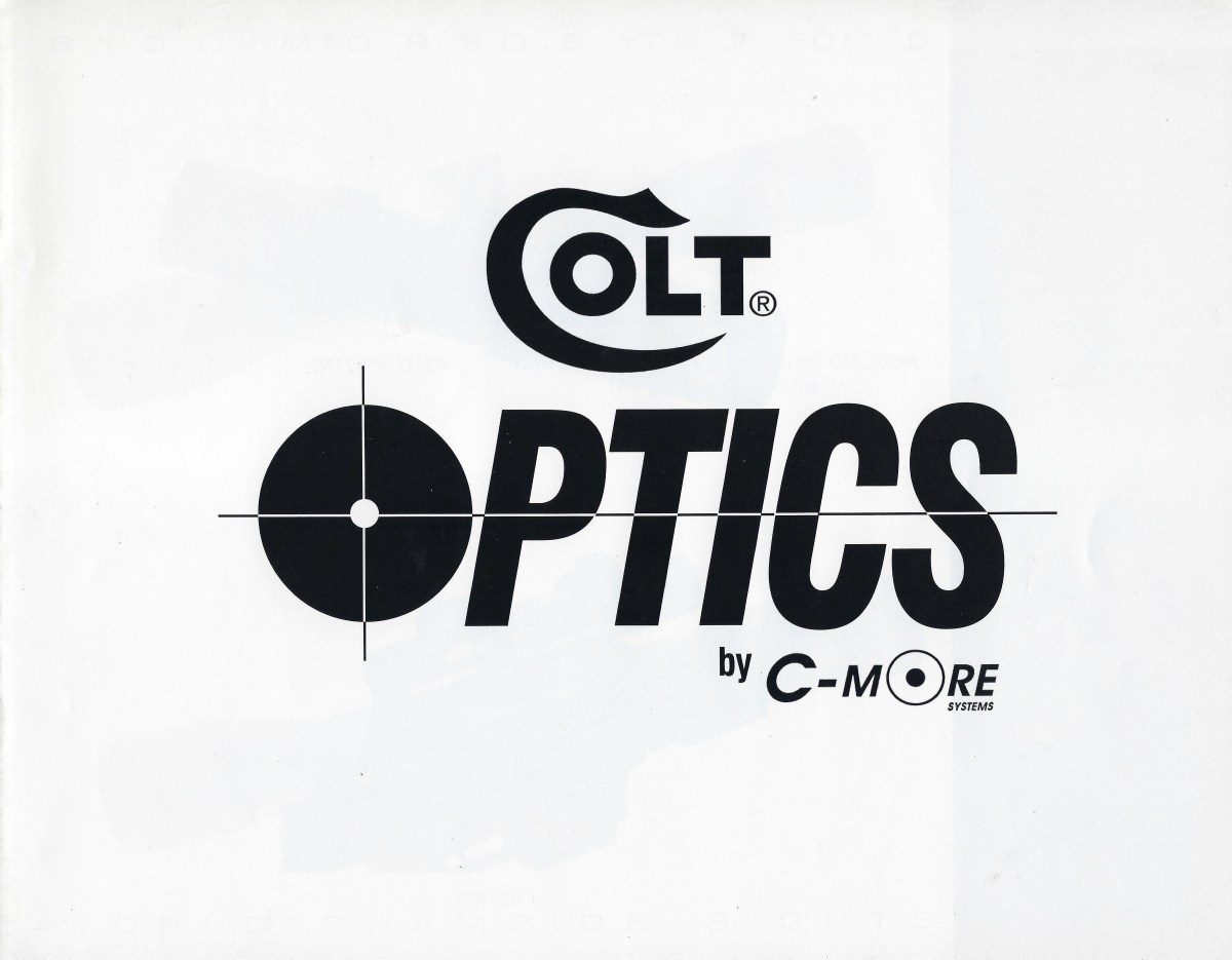 Colt Optics by C-More Systems Catalog – The Colt AR-15 Resource