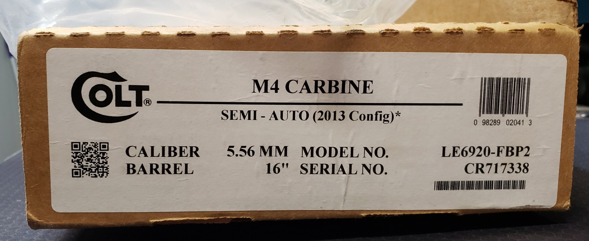 Colt LE6920-FBP2 Carbine – The Colt AR-15 Resource