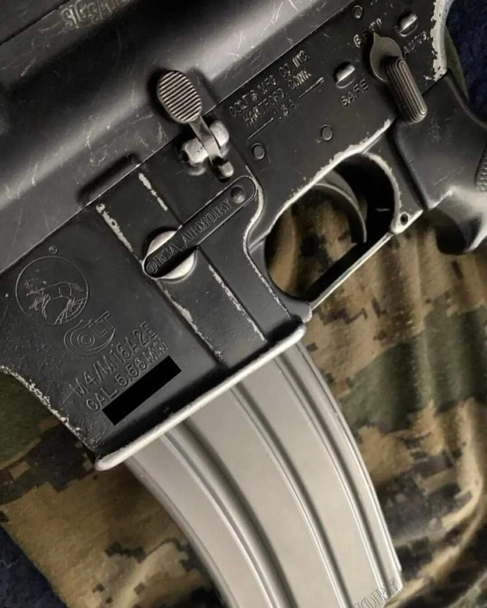 Colt Lower Receiver In Use By The Mexico Marines – The Colt AR-15 Resource