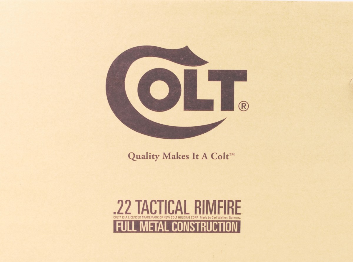 Colt Walther .22 LR Tactical Rimfire Series – The Colt AR-15 Resource
