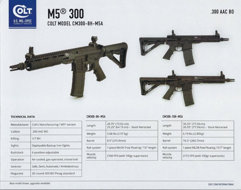 Colt 2022 International Military & LE Catalog – The Colt AR-15 Resource