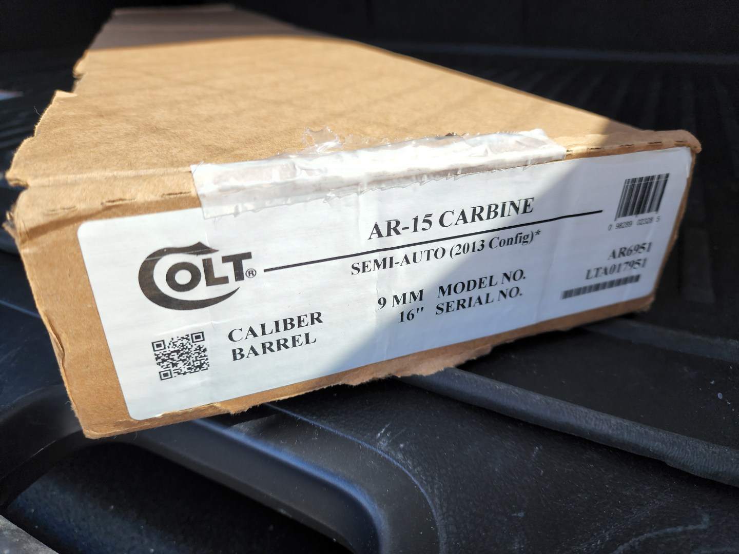 A New Addition To The Stable: Colt AR6951 9MM Carbine – The Colt AR-15 ...
