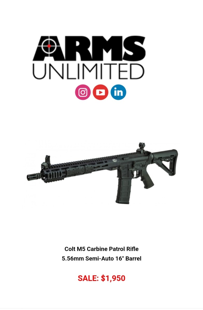The Colt M5 (CM556) Carbine Is Released – The Colt AR-15 Resource