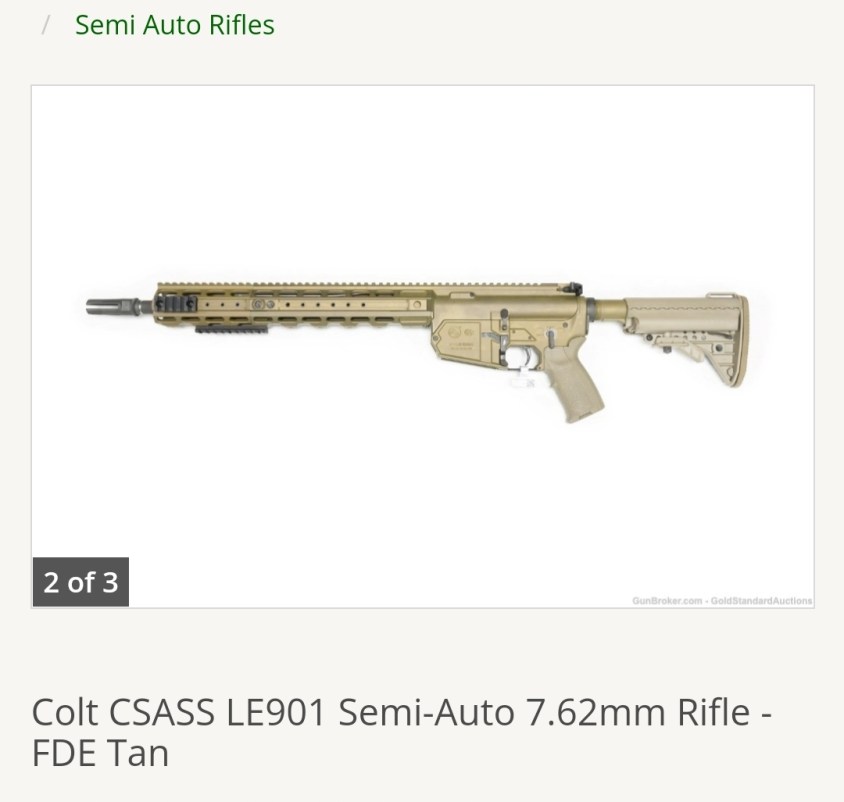 Colt 1987 M16A2 Product Trifold – The Colt AR-15 Resource