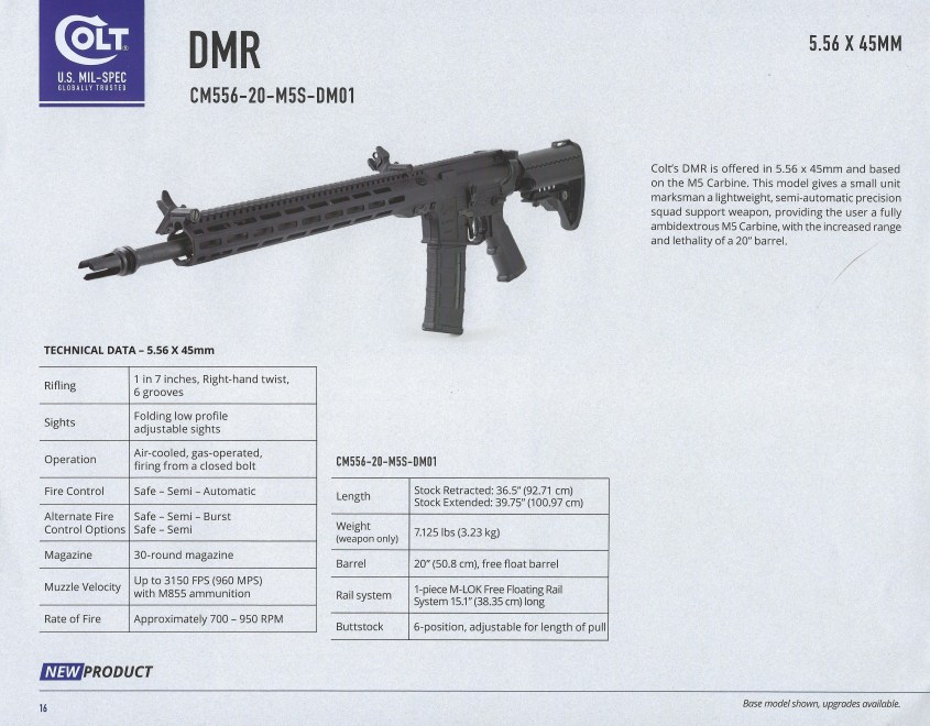 2023 International Military & Law Enforcement Catalog – The Colt AR-15 ...