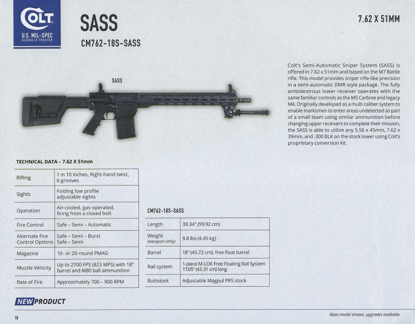 2023 International Military & Law Enforcement Catalog – The Colt AR-15 ...