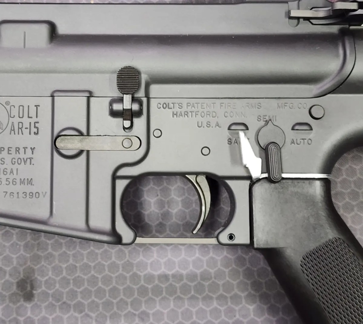 Selector Block- DoD Solution To Keep Soldiers From Using Automatic Fire ...