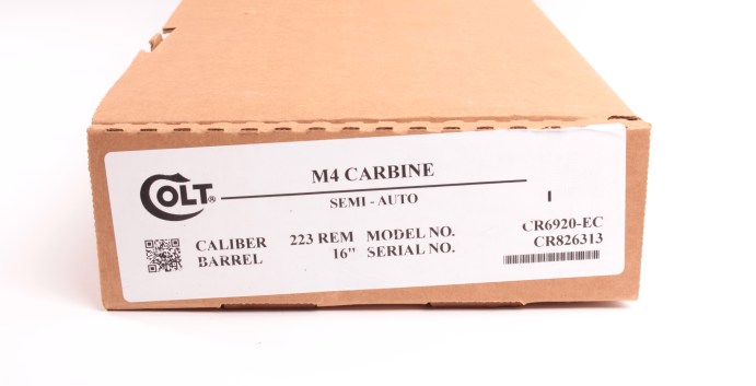 Colt CR6920-EC (European Carbine) – The Colt AR-15 Resource