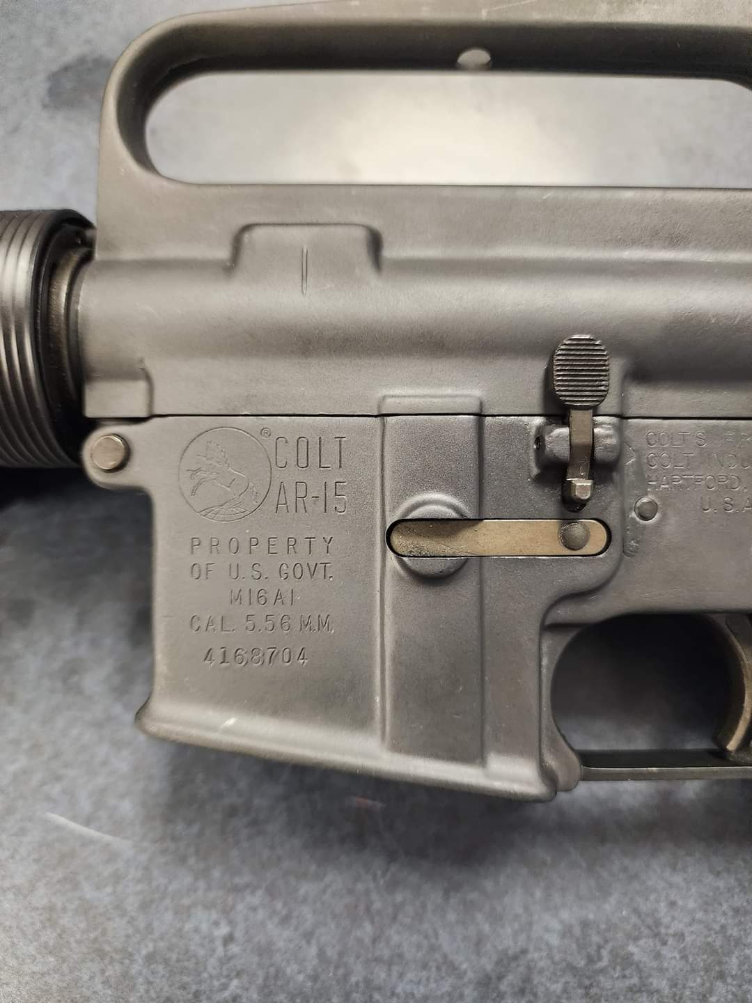 Early Colt M16A1 Seen Today – The Colt AR-15 Resource