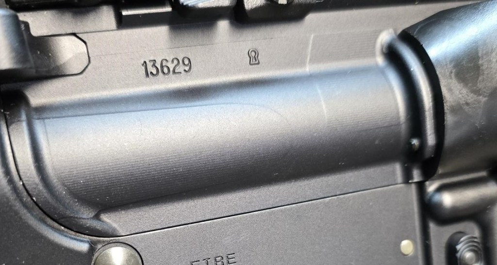 Colt AR6951 9mm Carbine- Unusual Upper Receiver Detail – The Colt AR-15 ...