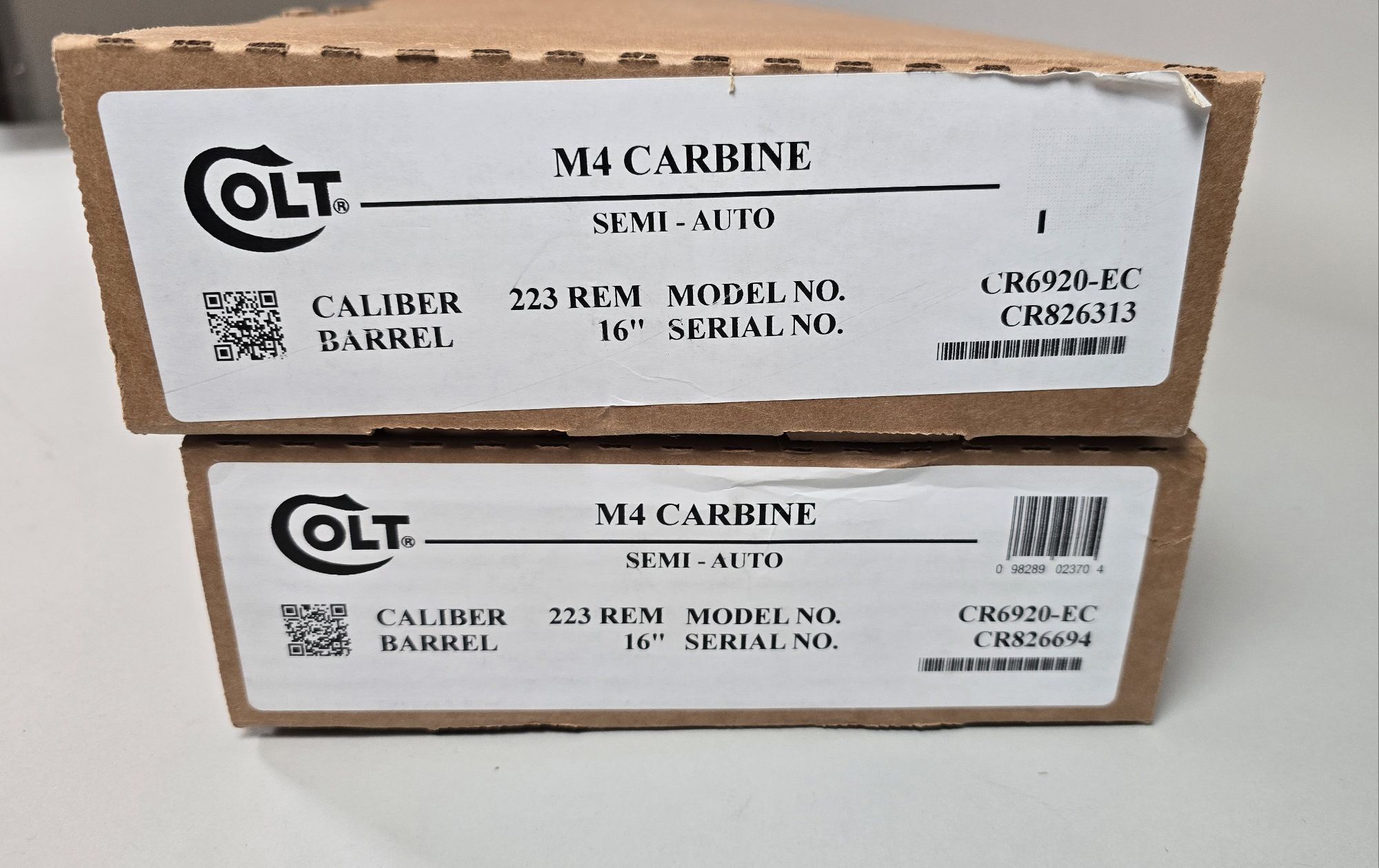 A Tale Of Two Colt CR6920-EC Carbines…Same But Different – The Colt AR ...